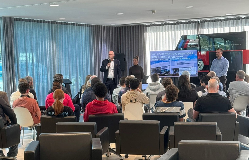 Canberra BMW Hosts Inspiring Apprentice Technician Open Night ...